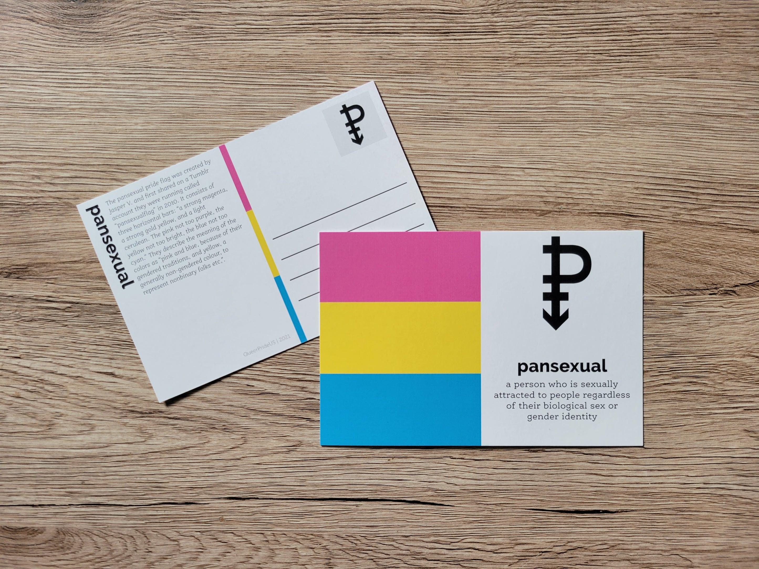 Attraction Orientation postcard set – QueerPrideUS